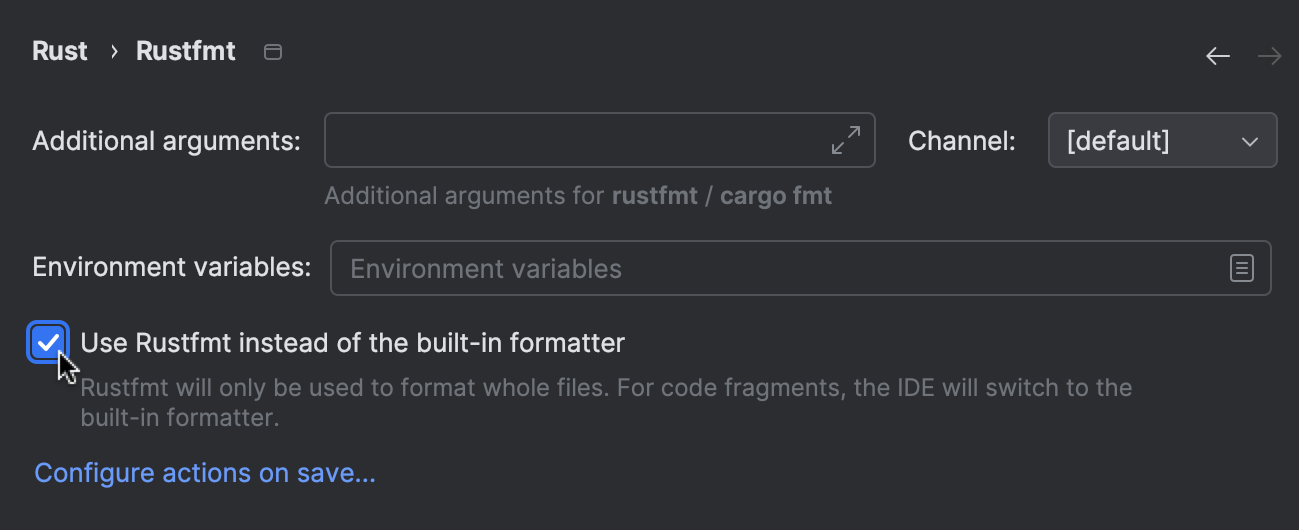 Quick start guide | RustRover Documentation