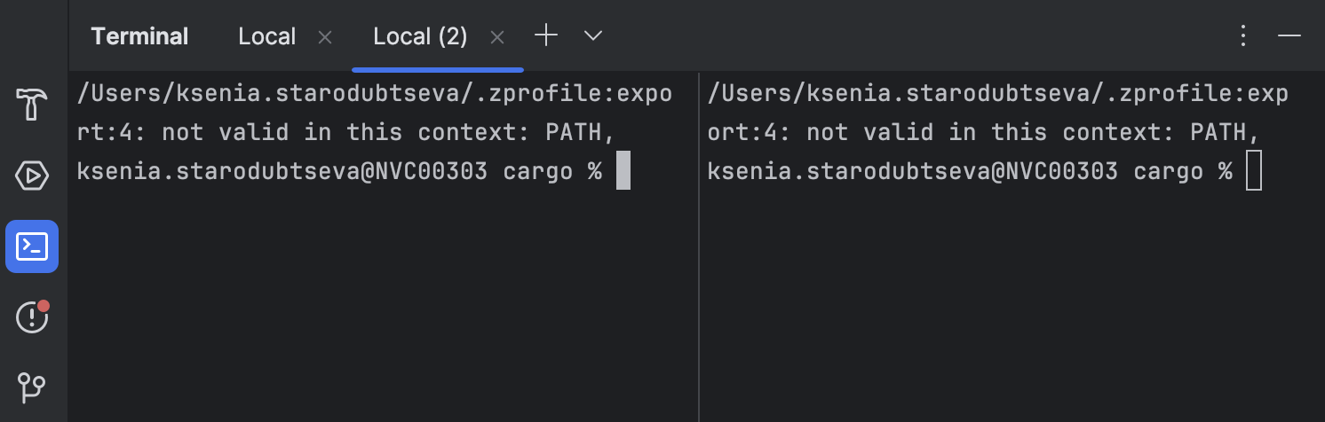 Terminal | RustRover Documentation