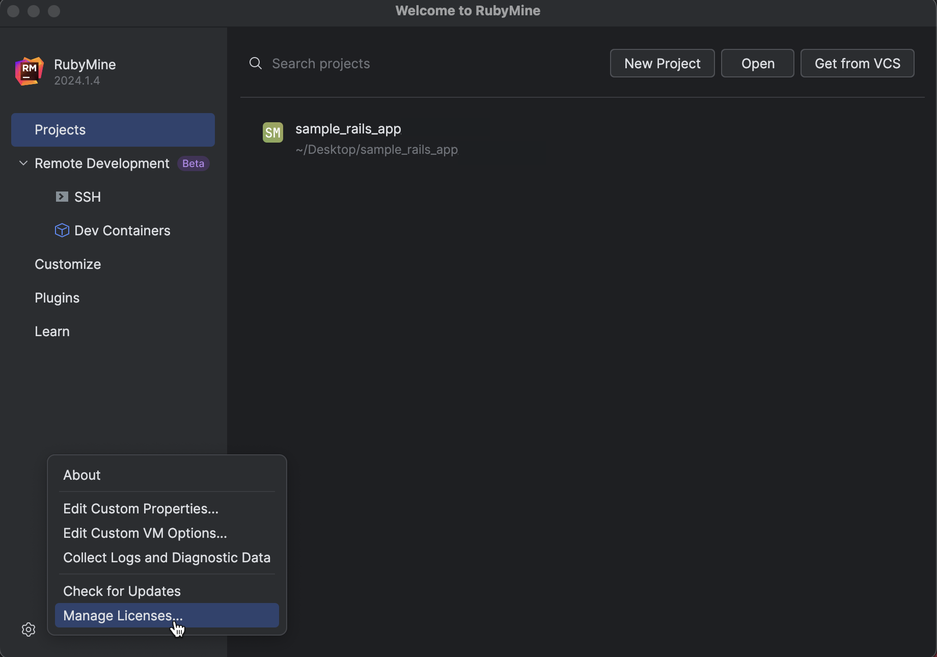 Register RubyMine | RubyMine Documentation