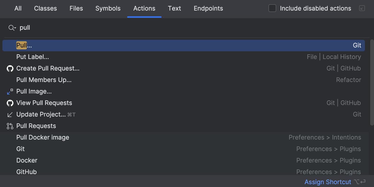 Search everywhere | IntelliJ IDEA Documentation