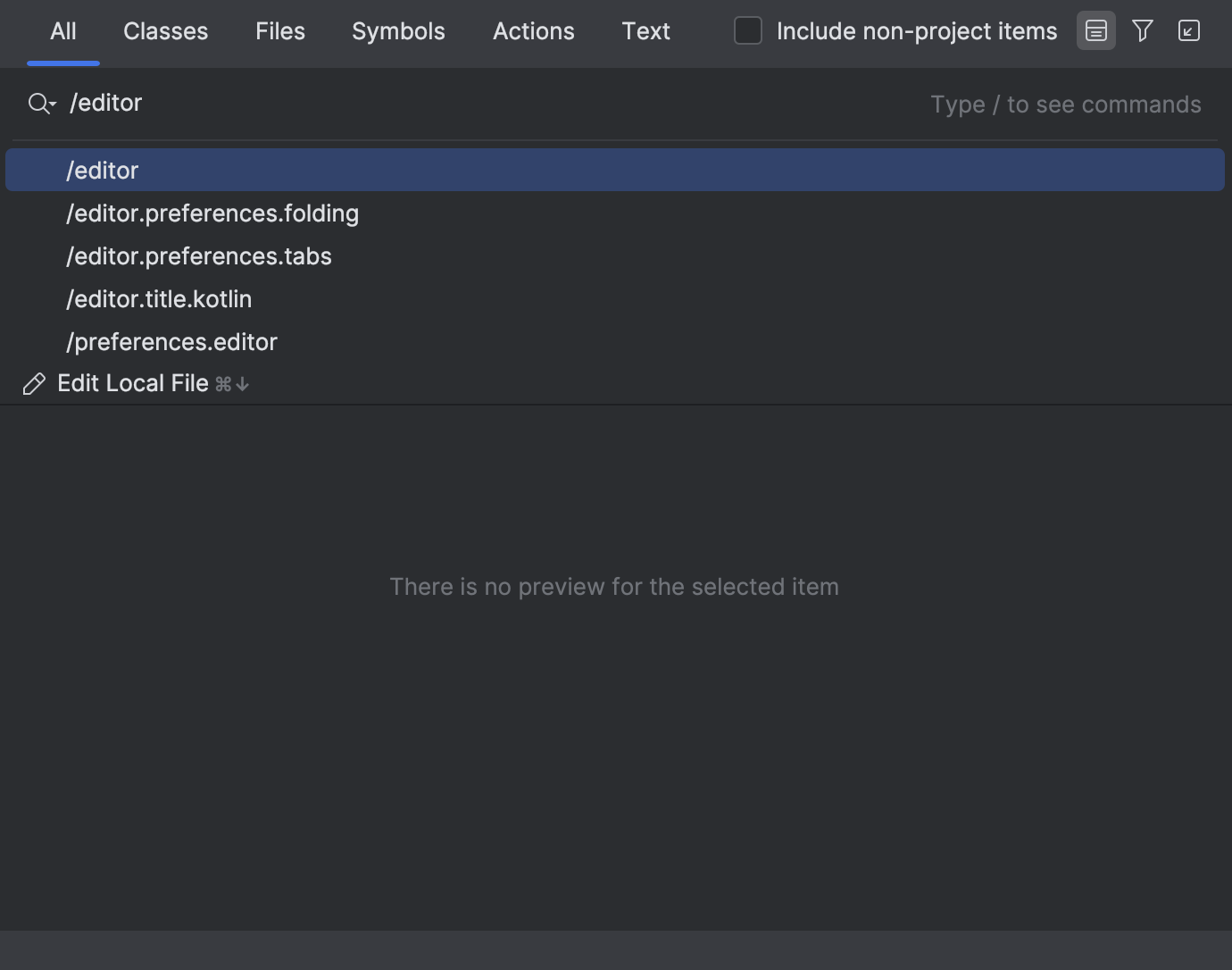 Search everywhere | IntelliJ IDEA Documentation