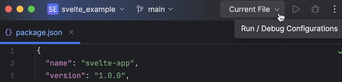 Svelte | WebStorm Documentation