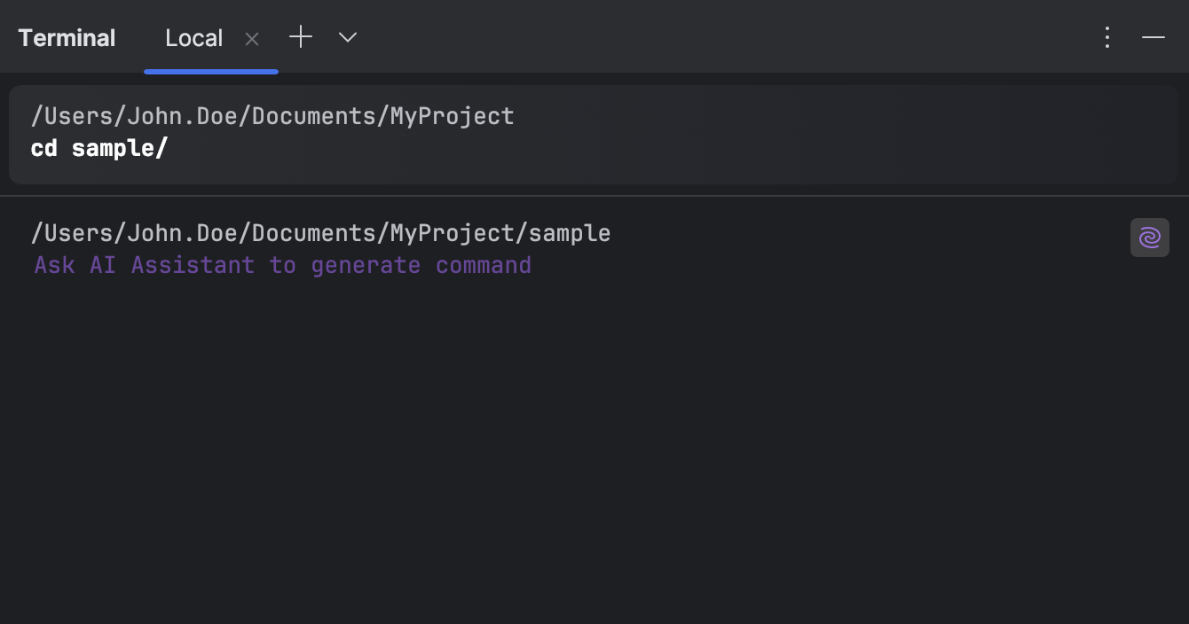 Terminal emulator | CLion Documentation