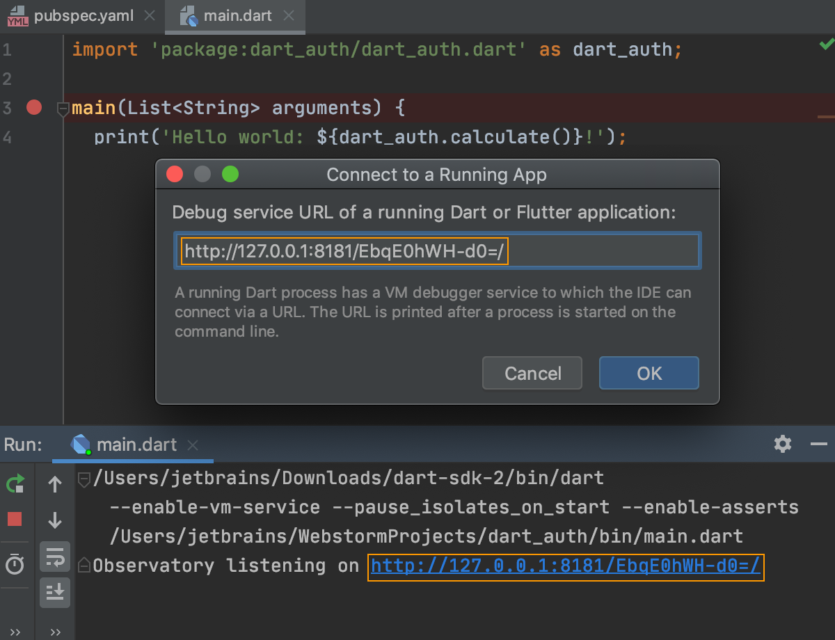 Dart | WebStorm Documentation