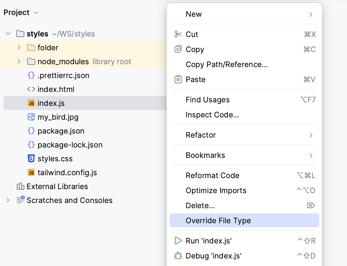 Configuring project structure | WebStorm Documentation