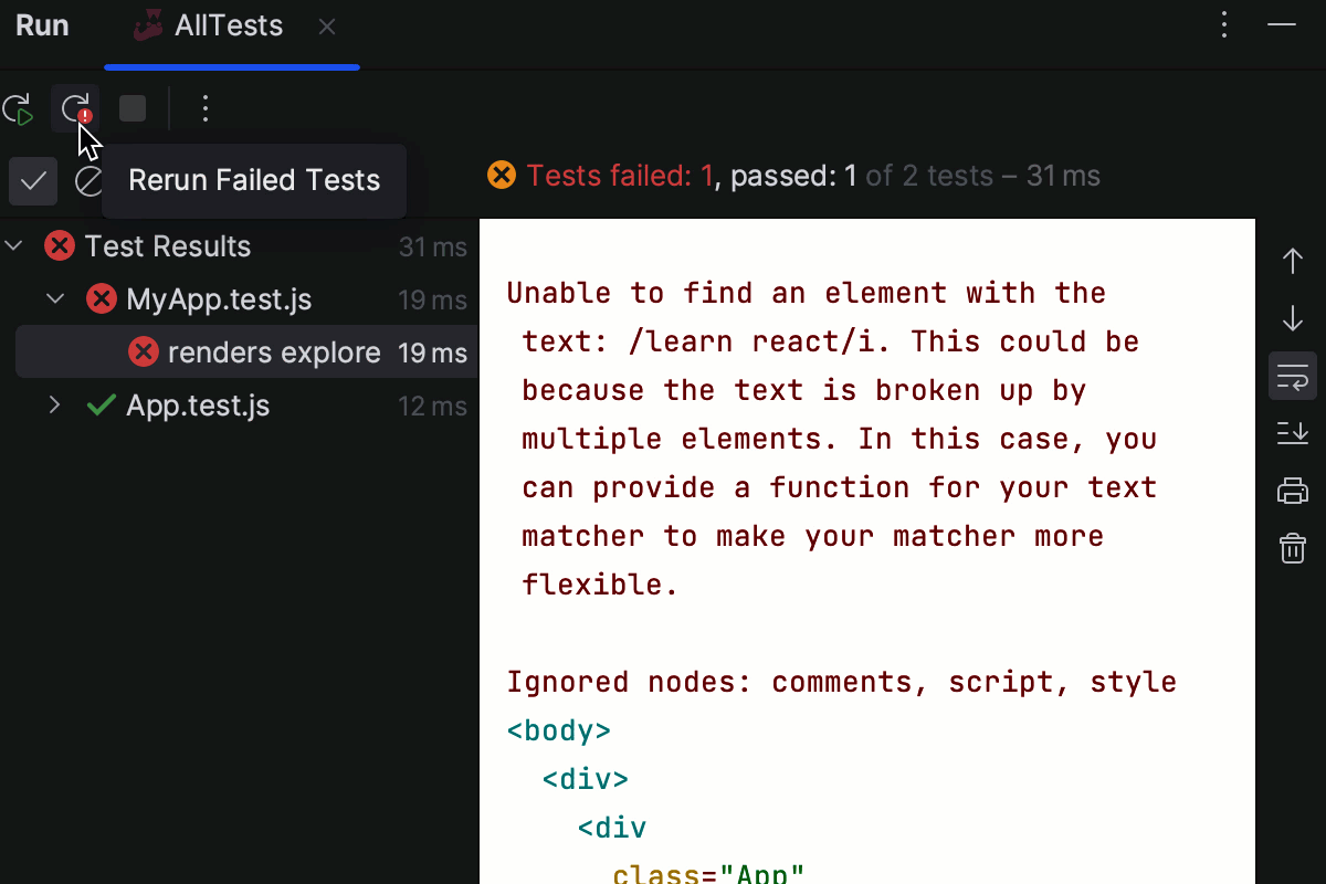 Jest | WebStorm Documentation