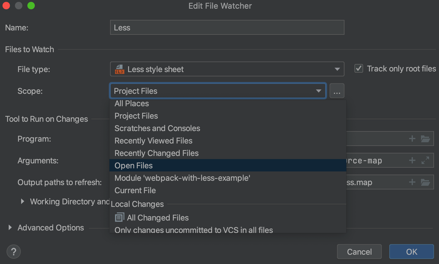 Sass, SCSS, and Less | PhpStorm Documentation