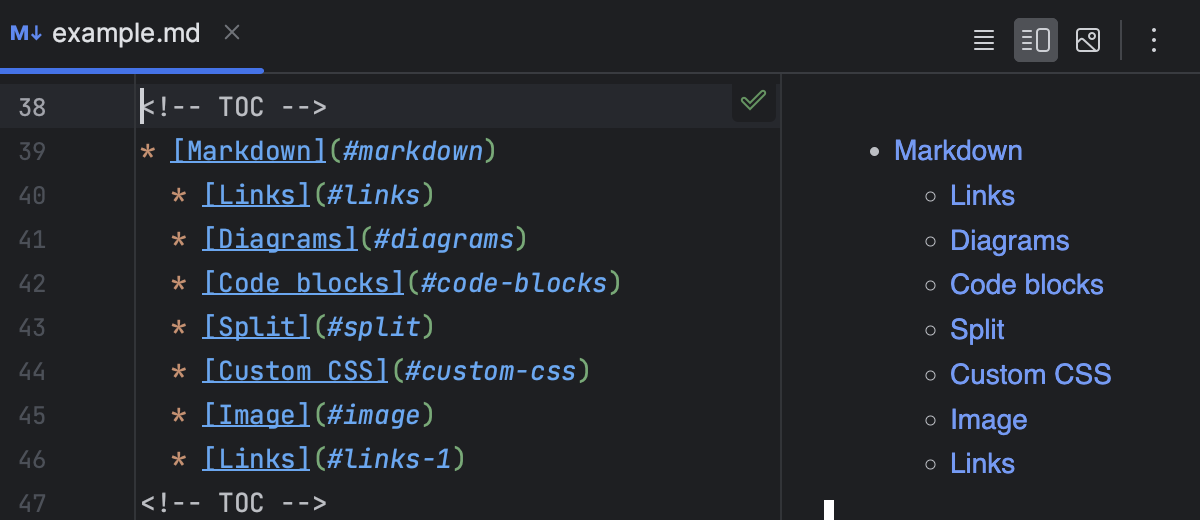 Markdown | WebStorm Documentation