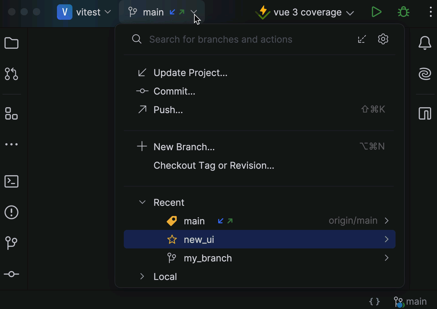 New UI | WebStorm Documentation