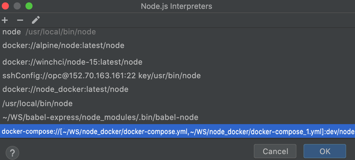 Node.js with Docker Compose | PhpStorm Documentation