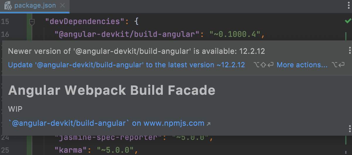 npm, pnpm, and Yarn | WebStorm Documentation