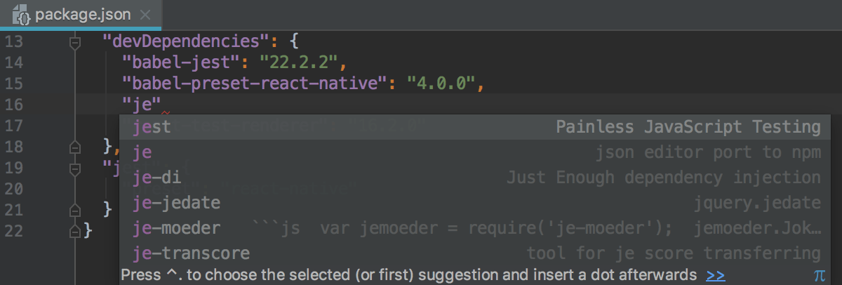 npm, pnpm, and Yarn | PyCharm Documentation