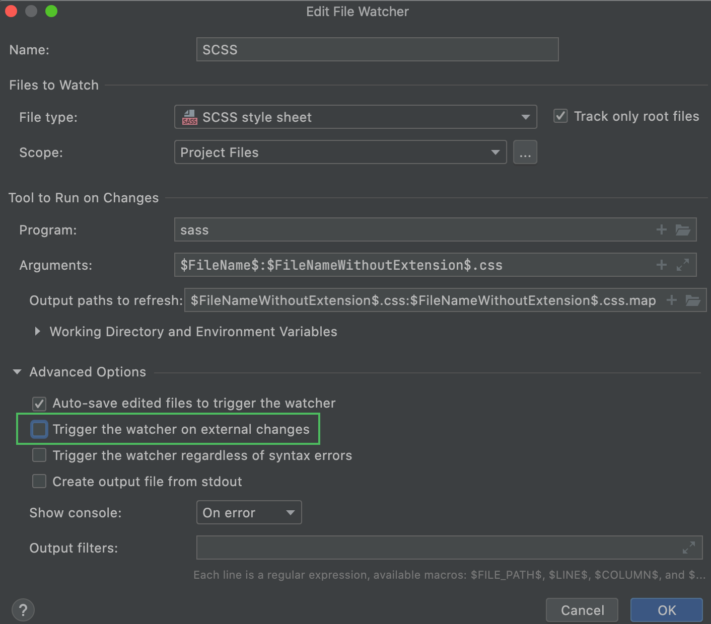 Sass, SCSS, and Less | PhpStorm Documentation