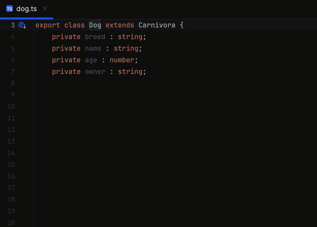 TypeScript | PyCharm Documentation