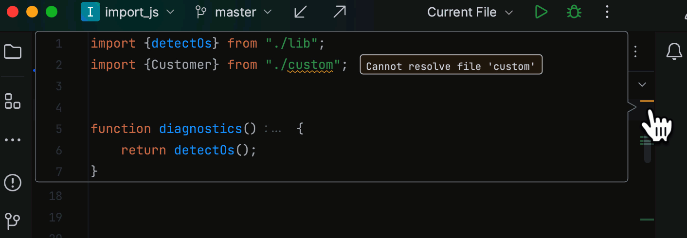 Run inspections | WebStorm Documentation