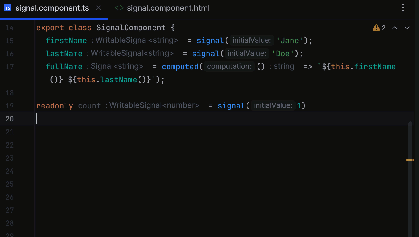 Angular | PyCharm Documentation