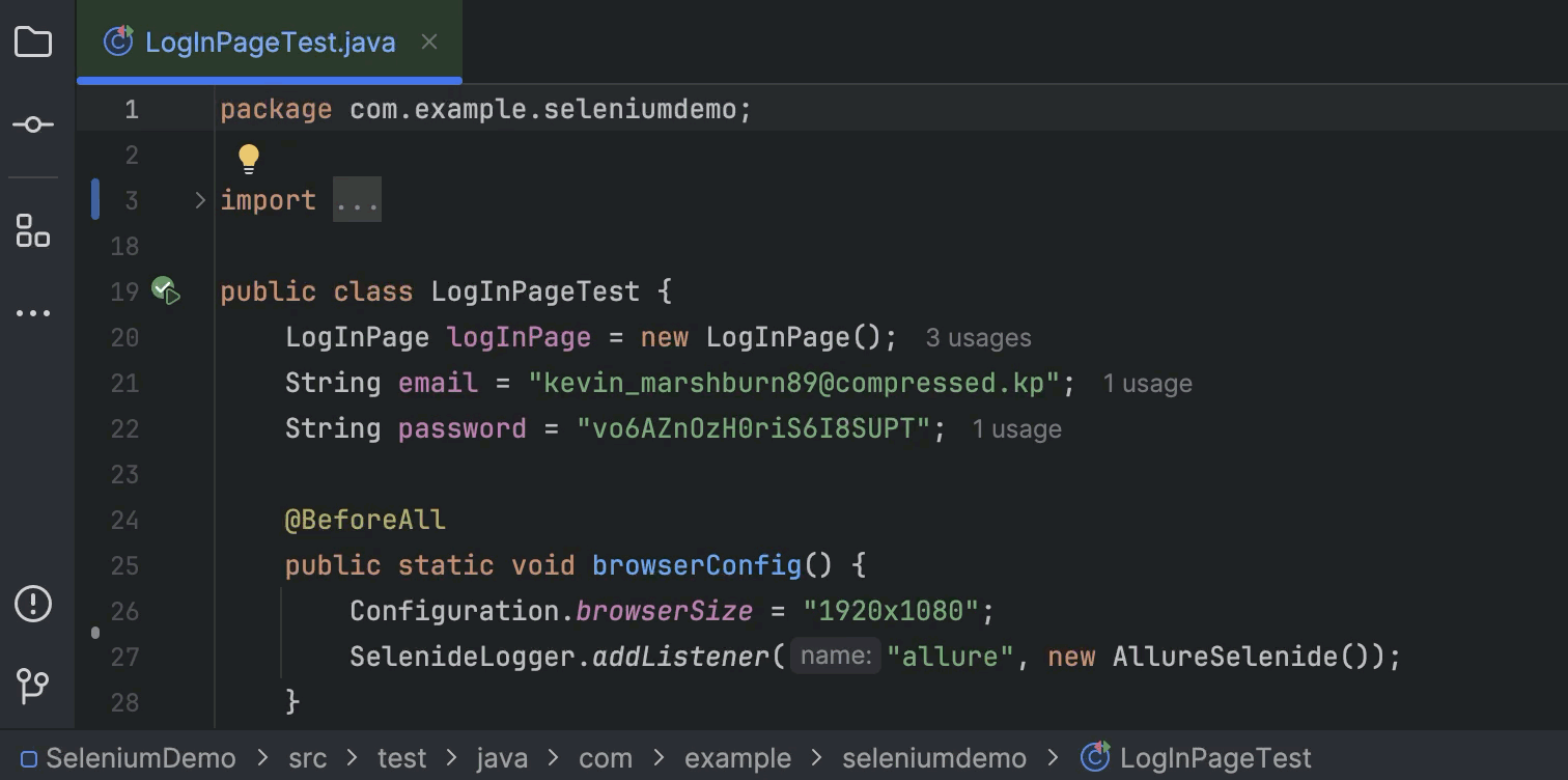 User interface | Aqua Documentation