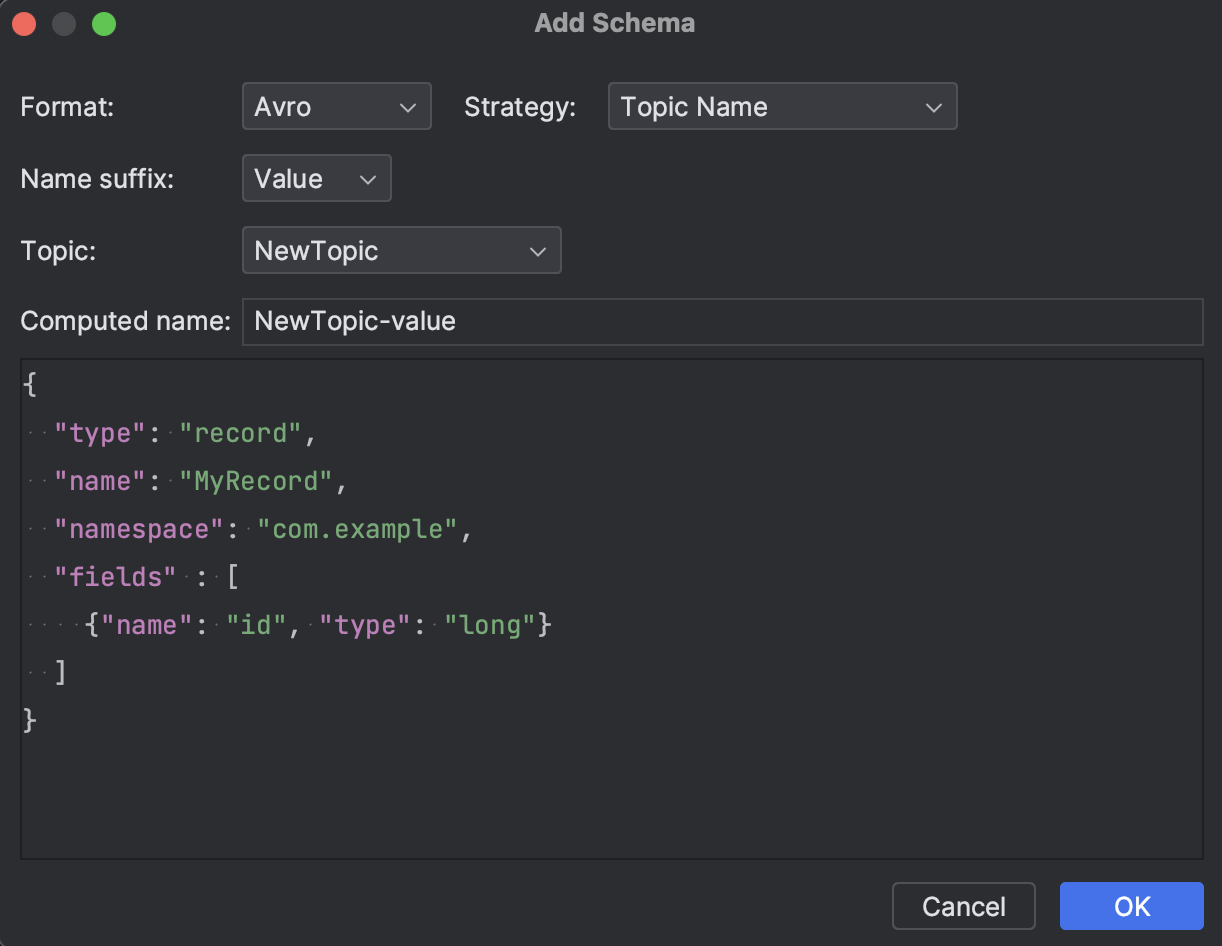 Kafka | IntelliJ IDEA Documentation
