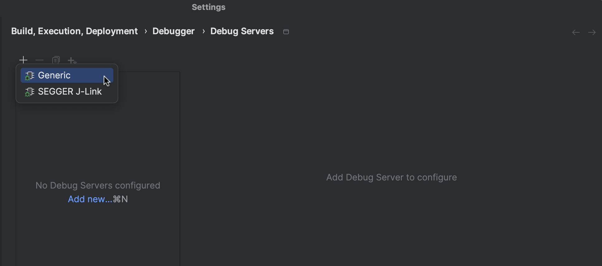 Debug servers | CLion Documentation