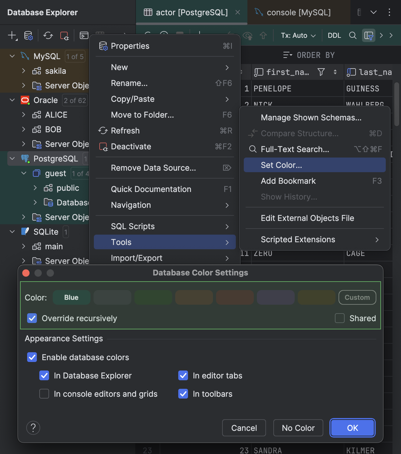 Data sources | DataGrip Documentation