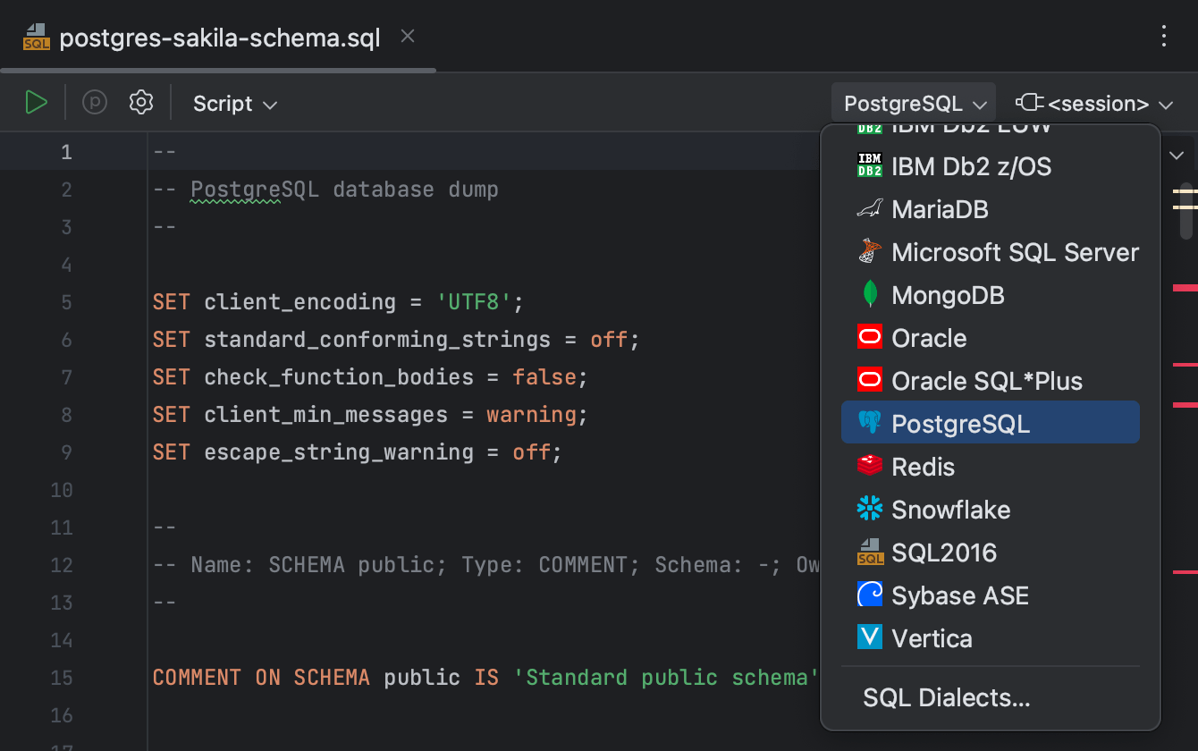 User files | IntelliJ IDEA Documentation