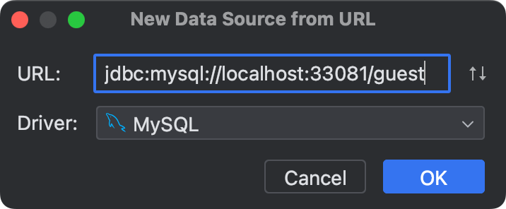 Databases with basic support | IntelliJ IDEA Documentation