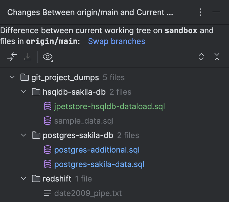 Manage Git Branches Datagrip Documentation