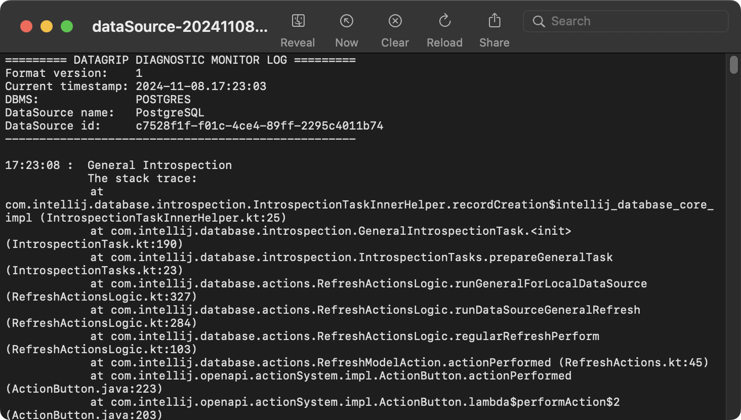Loading Of Database Objects Takes Too Much Time Datagrip Documentation 4693