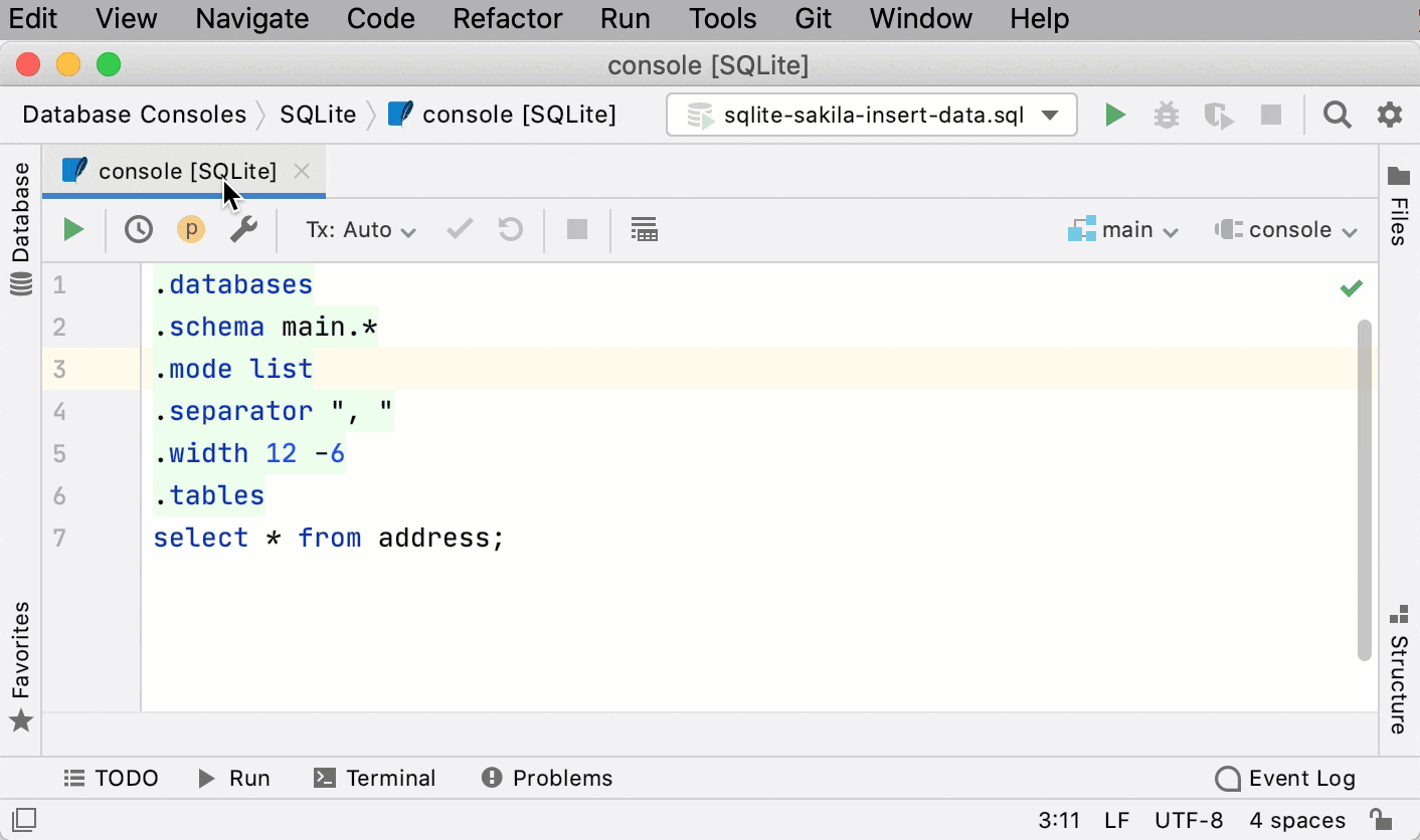 Use database CLI tools | DataGrip Documentation
