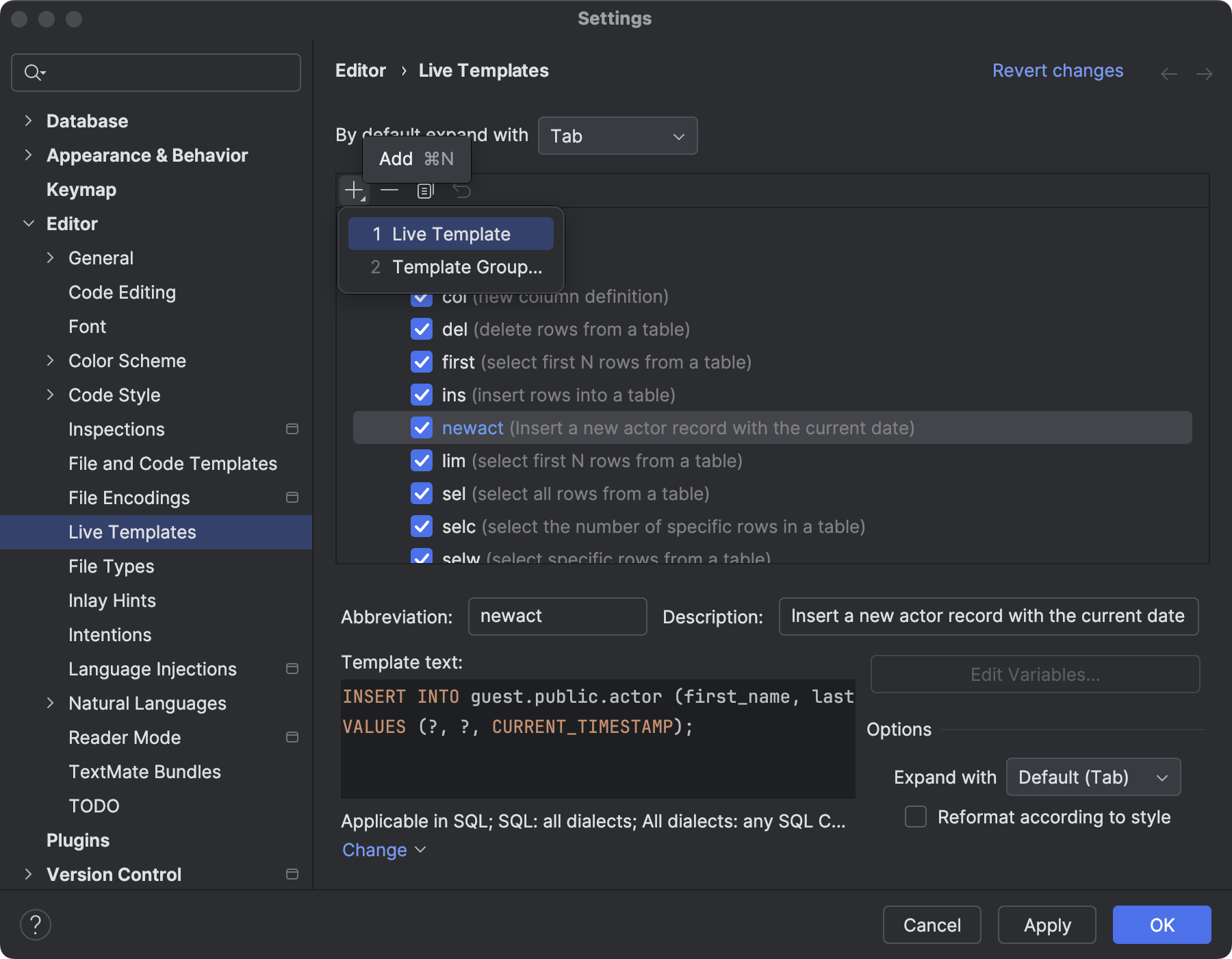 Store your queries | DataGrip Documentation