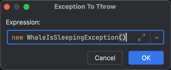 Alter the program's execution flow | IntelliJ IDEA Documentation