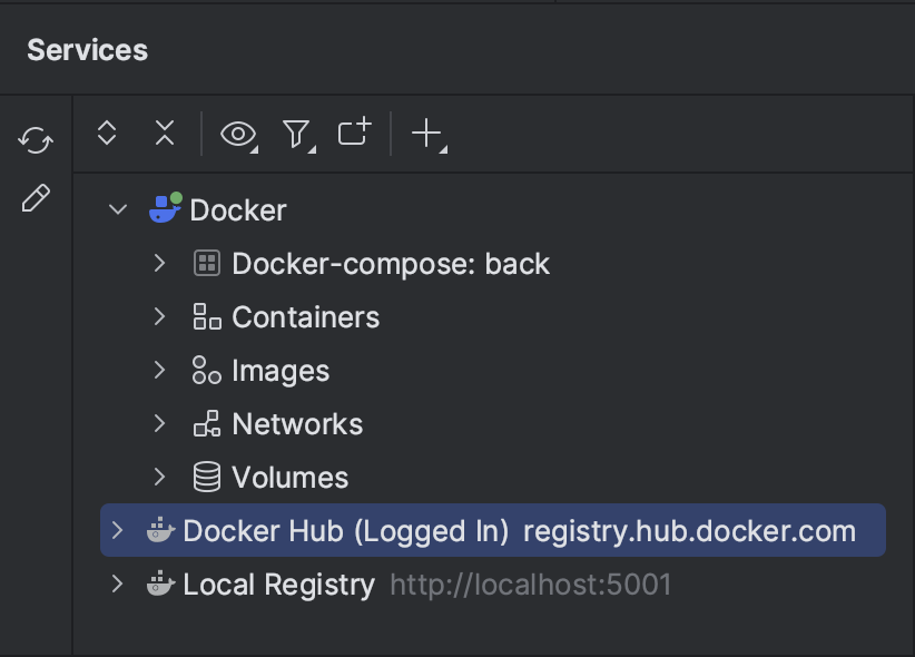 Docker images | RubyMine Documentation
