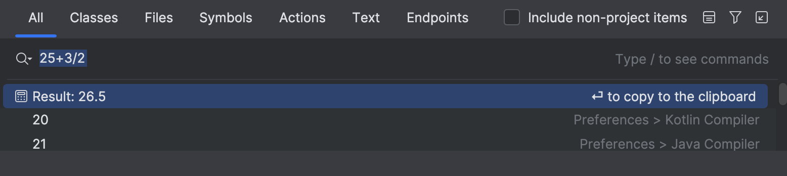 Search everywhere | IntelliJ IDEA Documentation