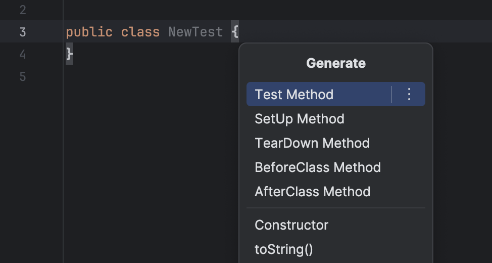 テストの作成 | IntelliJ IDEA ドキュメント