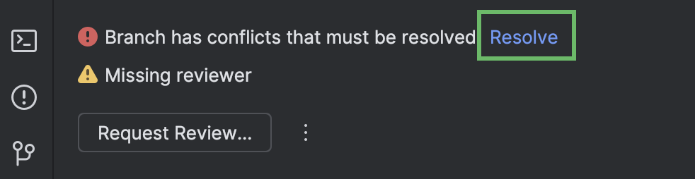 Gitlab マージリクエストを操作する Intellij Idea ドキュメント 