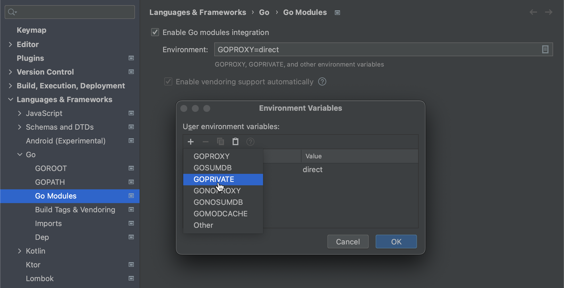 Go | IntelliJ IDEA Documentation