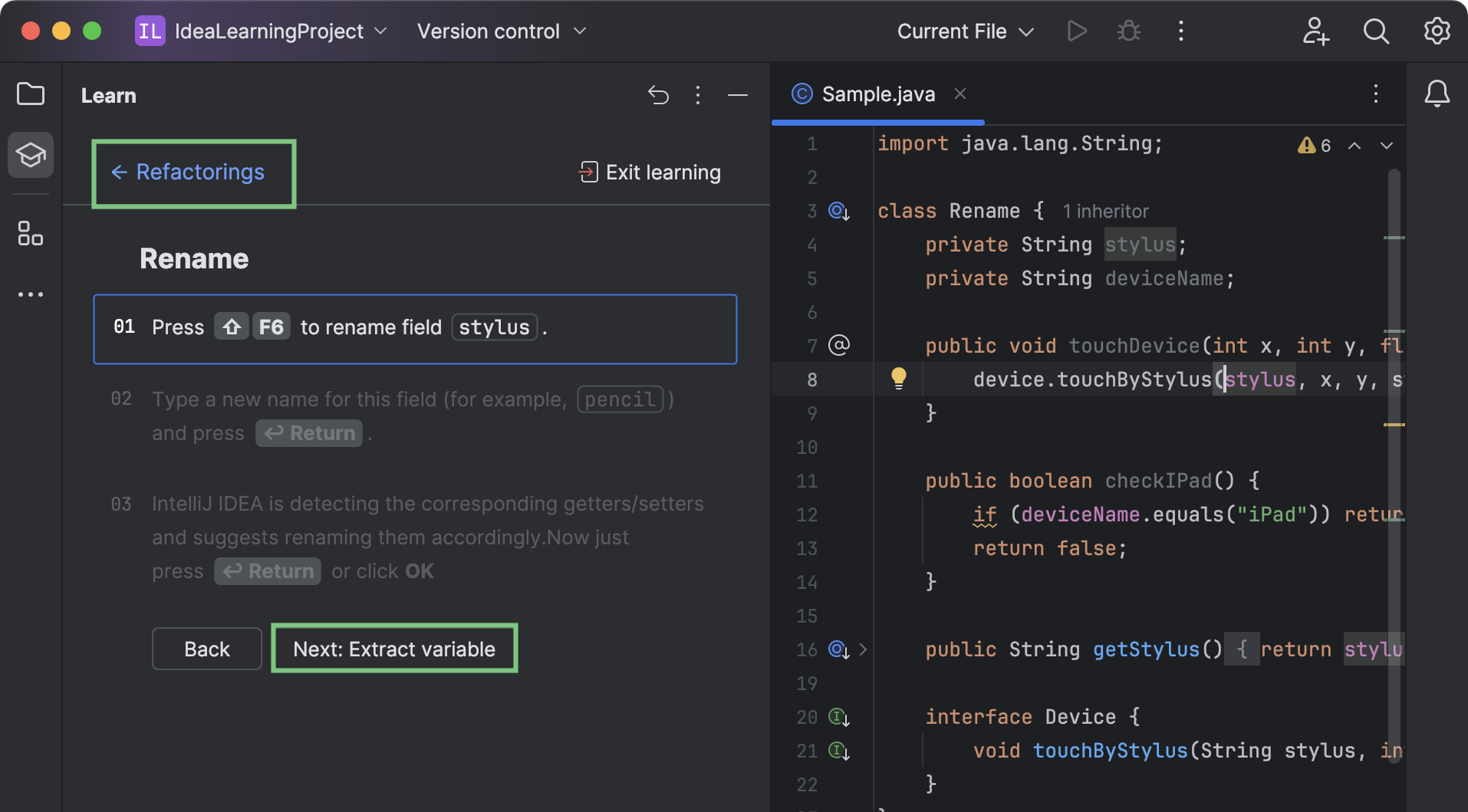 Learn Ide Features Intellij Idea Documentation 8721