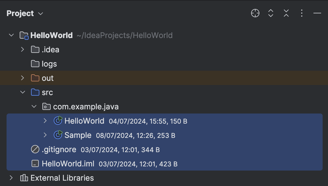 Project tool window | IntelliJ IDEA Documentation