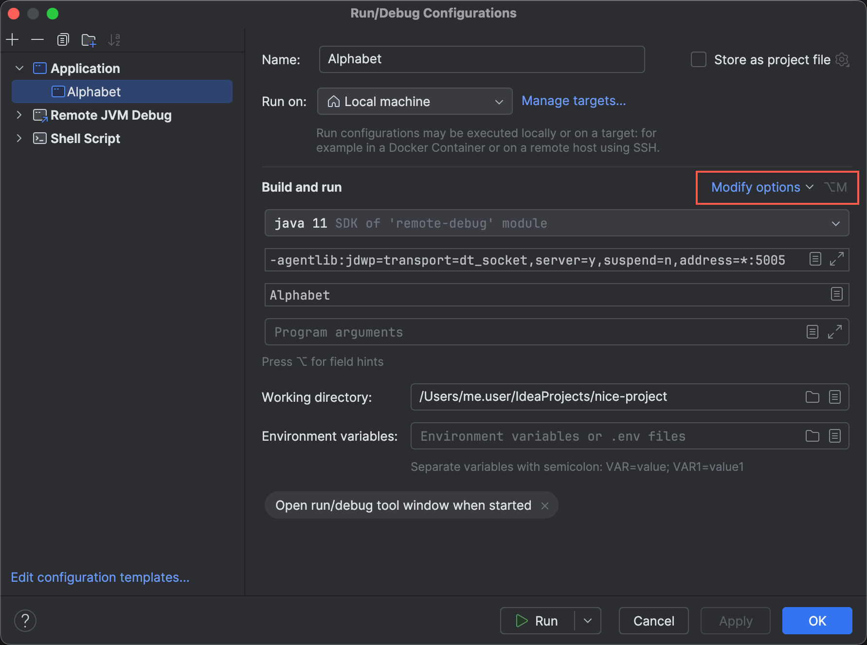 Logs Intellij Idea Documentation