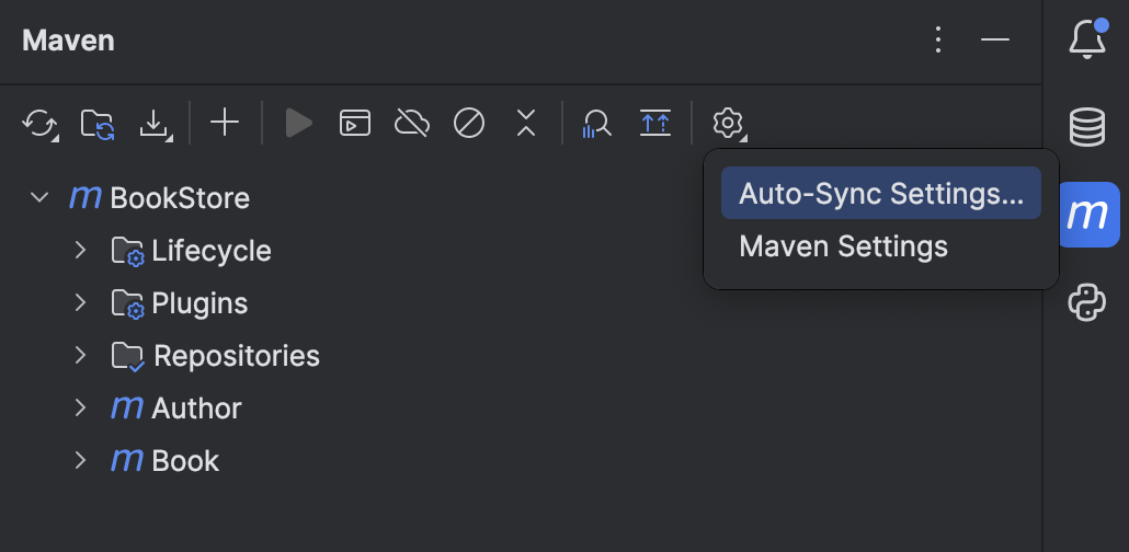 Maven projects | IntelliJ IDEA Documentation