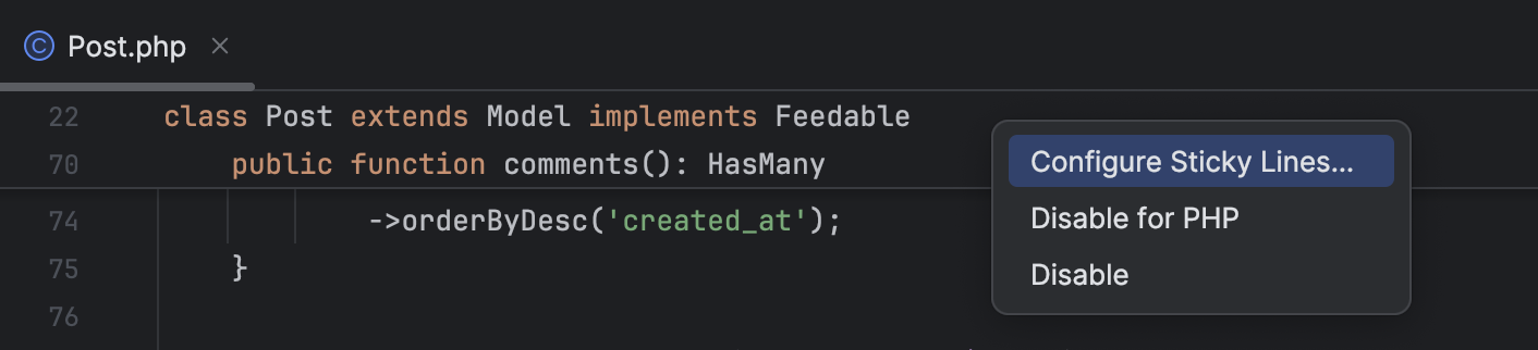 Editor basics | PhpStorm Documentation