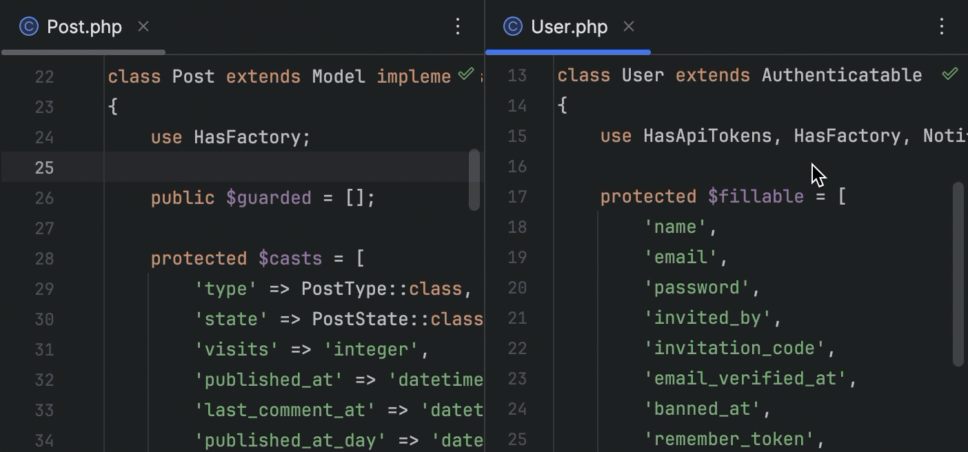 Editor basics | PhpStorm Documentation