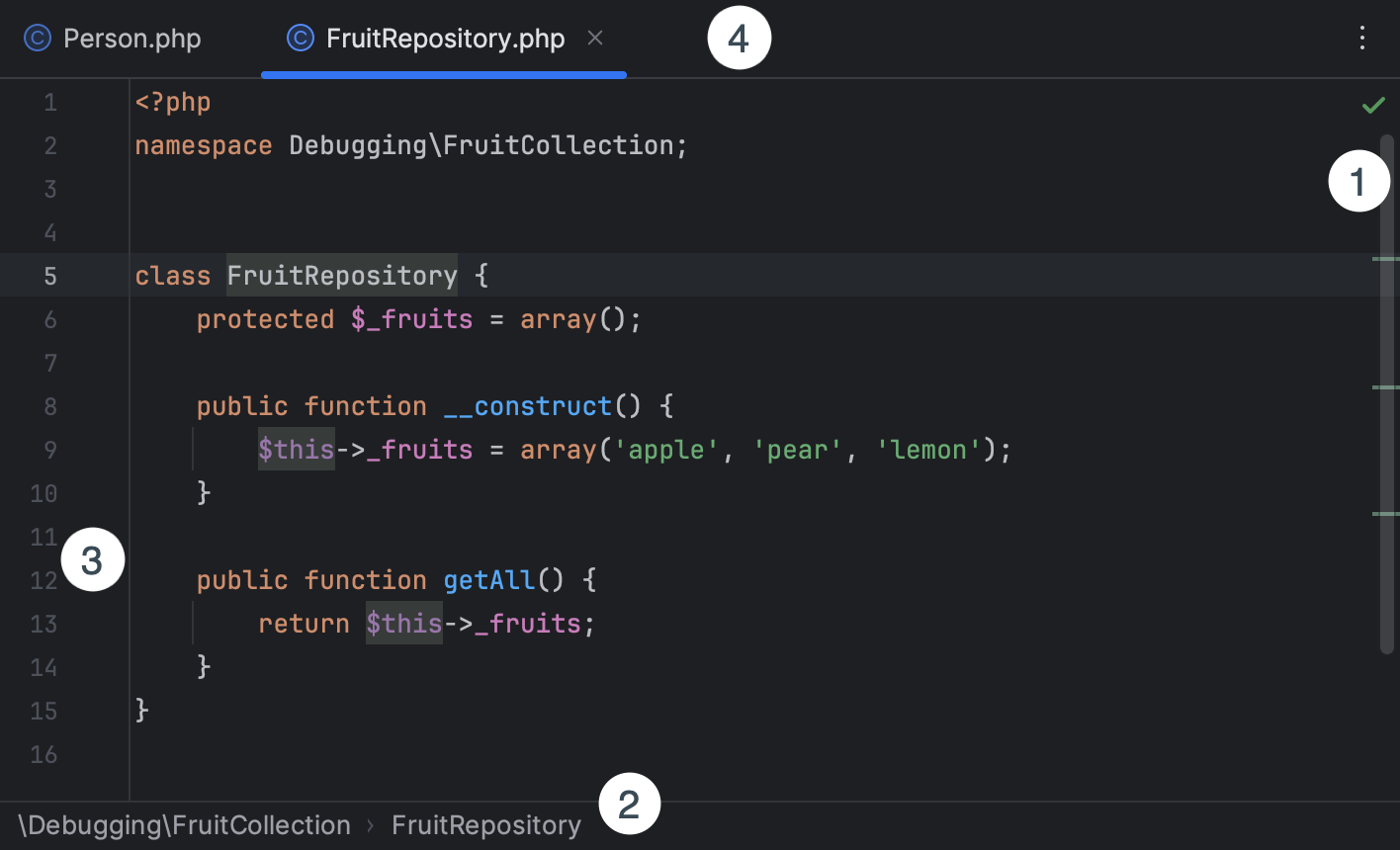 Editor basics | PhpStorm Documentation