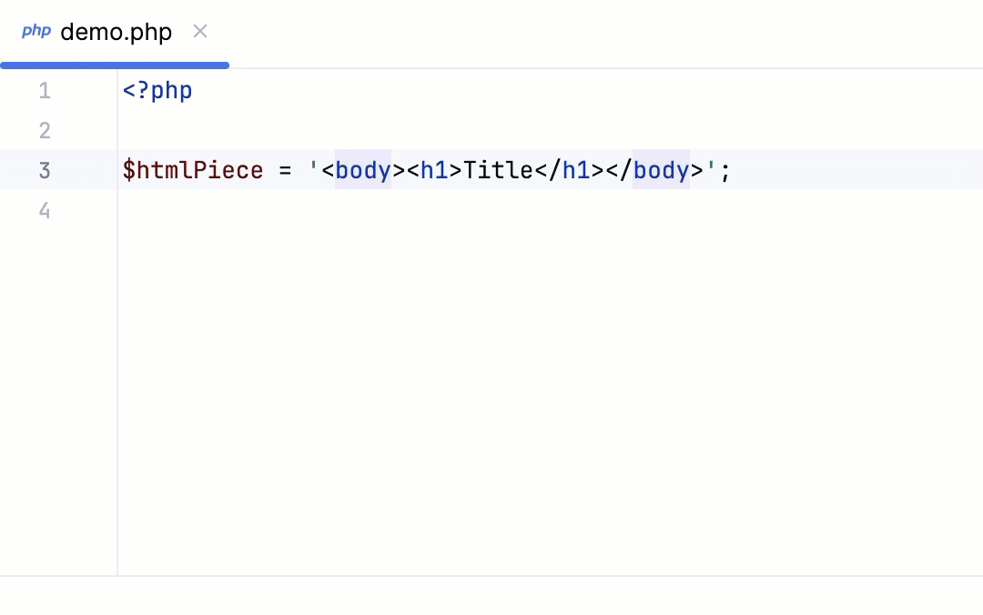 Language injections | PhpStorm Documentation