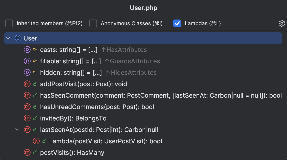 Source code navigation | PhpStorm Documentation