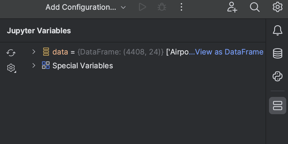 Set up environment and load data | DataSpell Documentation