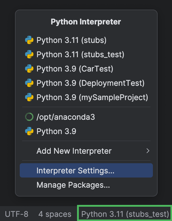 Stubs | PyCharm Documentation