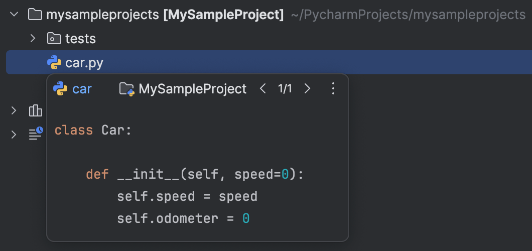 Project tool window | PyCharm Documentation