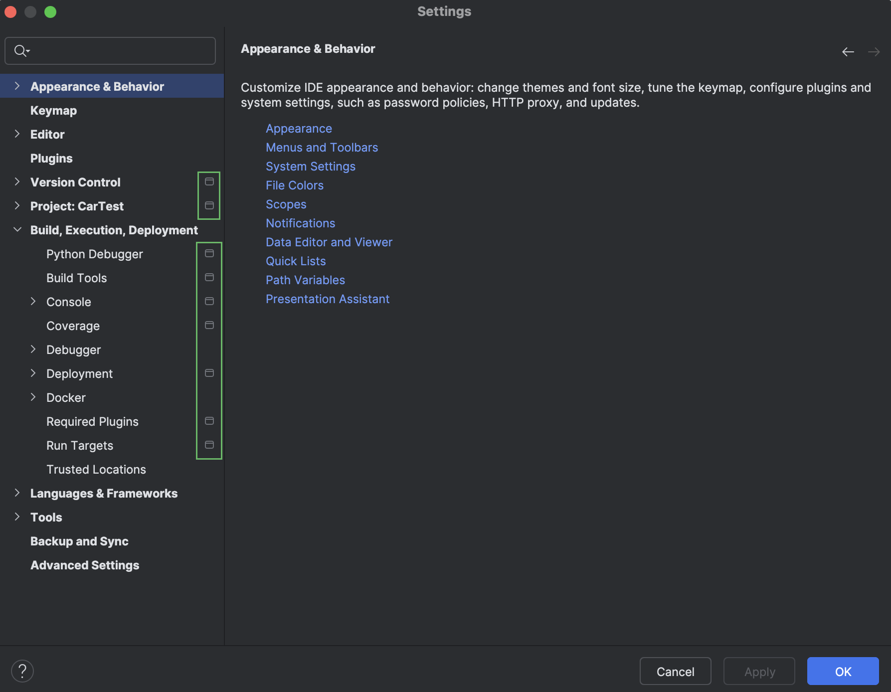 Configure projects in PyCharm | PyCharm Documentation