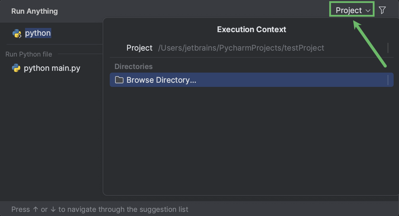 Run anything | PyCharm Documentation
